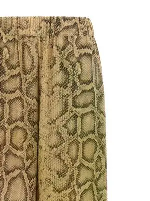 Andamane Lena Python-print Trousers