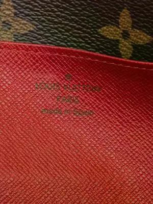 LOUIS VUITTON 2012 Monogram Emilie Wallet Long Wallets