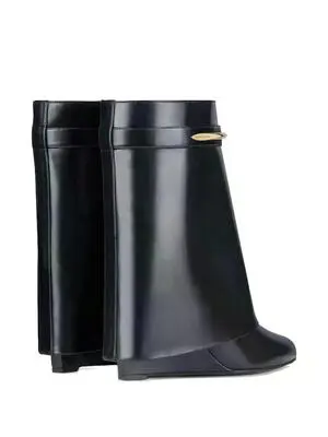 Givenchy Shark Pinch Leather Boots
