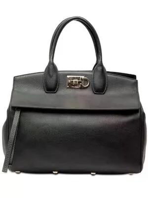 FERRAGAMO 2010-2025 Leather Studio Satchel