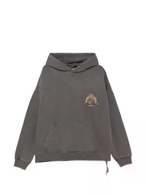 Ksubi Krest Ekcess Embroidered Hoodie - Grey