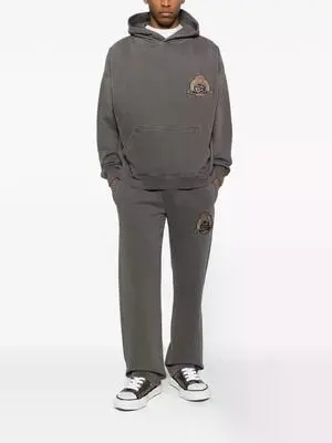 Ksubi Krest Ekcess Embroidered Hoodie - Grey