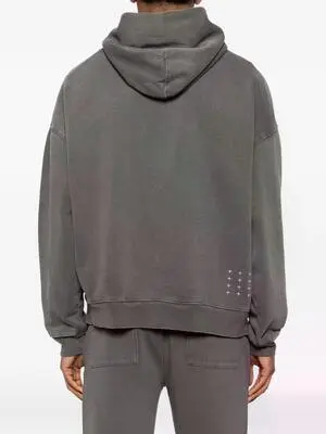 Ksubi Krest Ekcess Embroidered Hoodie - Grey