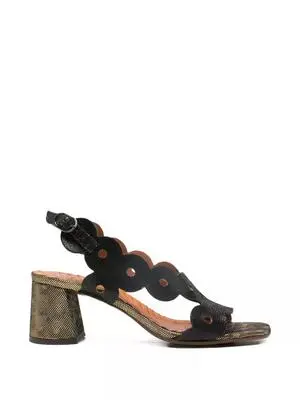 Chie Mihara Scalloped Ryed Sandals