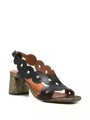 Chie Mihara Scalloped Ryed Sandals