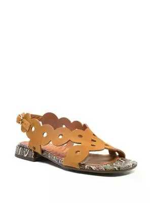 Chie Mihara Suede Sandals
