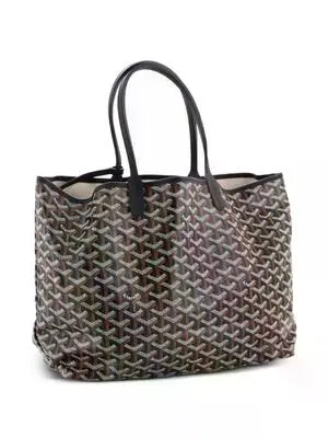 Goyard Saint Louis Coated Canvas Pm Tote Bag - Black