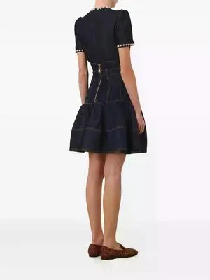 Zimmermann Embellished Denim Top
