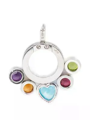 BVLGARI 18kt White Gold Allegra Charm