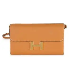 Hermès Constance Long Wallet To Go - Brown