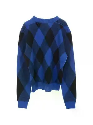 Burberry Argyle Check Cardigan