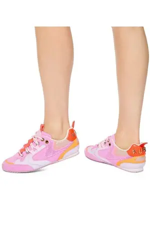 Kurt Geiger Slim Runner Sneakers - Open Pink