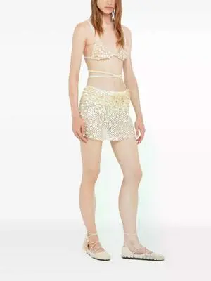 Alanui Embellished Mini Skirt