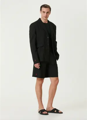 PCFG Eyelet Striped Blazer