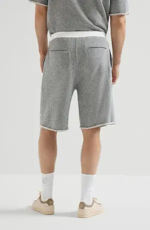 Brunello Cucinelli French Terry Bermuda Shorts - Grey