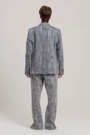 PCFG Free Heaven Linen Suit Pant - Grey
