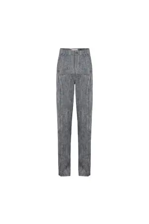 PCFG Free Heaven Linen Suit Pant - Grey