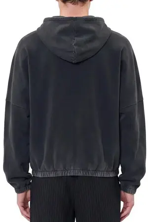 PCFG Daydreamers Acid Washed Hoodie - Black