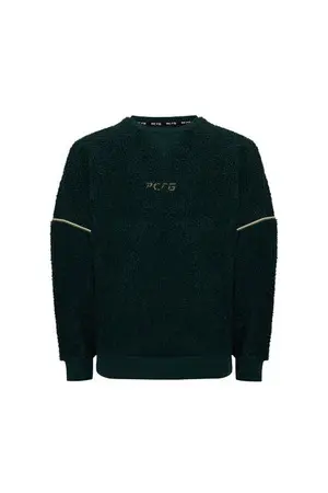 PCFG Fluffy Track Sweatshirt - Green