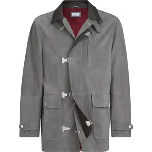 Brunello Cucinelli Suede Outerwear