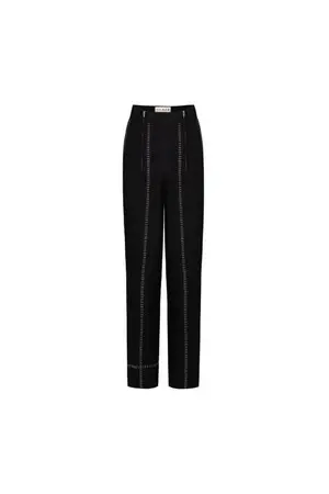 PCFG Daydreamers Striped Zip-detailed Trousers