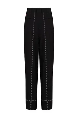 PCFG Daydreamers Striped Zip-detailed Trousers