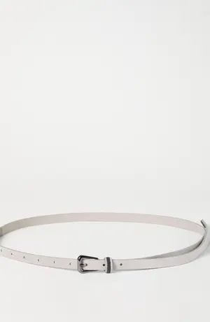 Brunello Cucinelli Suede Belt - Buff