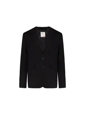 PCFG Pure Linen Free Heaven Linen Suit Blazer - Black