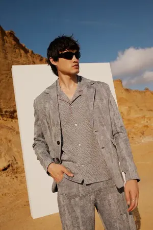 PCFG Pure Linen Free Heaven Linen Suit Blazer