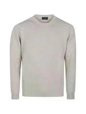 DRUMOHR Crew-neck Knitted Sweater - Neutrals