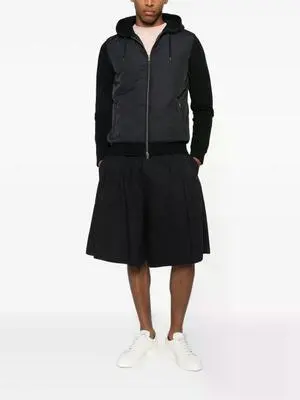 Herno Hooded Zip Jacket - Black