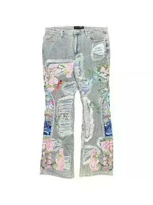 WHO DECIDES WAR Durham's Fusion Ripped Jeans
