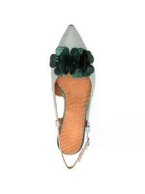 Chie Mihara Hezel Leather Heeled Pumps