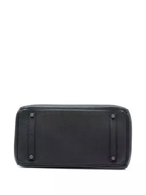 Hermès 2008 Togo Birkin Retourne 35 Handbag - Black