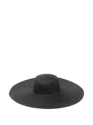 Liviana Conti Wide Brim Hat - Black