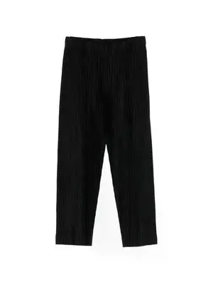 Issey Miyake Textured Bottoms For Men
