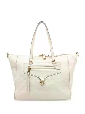 LOUIS VUITTON 2013 Monogram Empreinte Lumineuse Pm Satchel - Brown