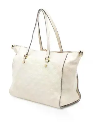 LOUIS VUITTON 2013 Monogram Empreinte Lumineuse Pm Satchel - Brown