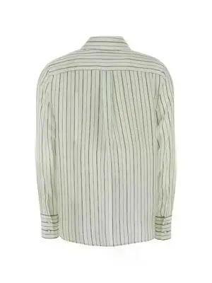 Max Mara Striped Silk Shirt