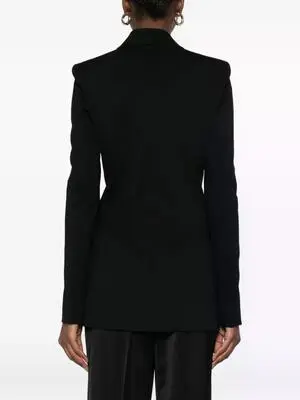 Sportmax Double-breasted Jacket - Black