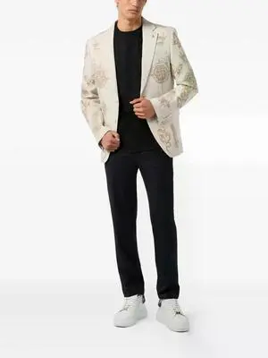 Philipp Plein Single-breasted Buttoned Blazer