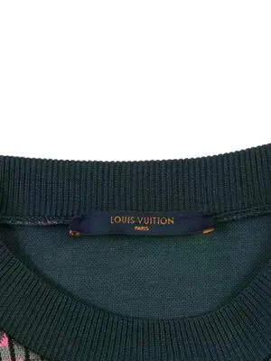 LOUIS VUITTON Monogram-pattern Crew-neck Sweatshirt