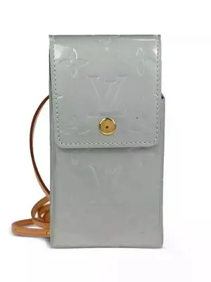 LOUIS VUITTON 2002 Vernis Cigarette Case - Grey