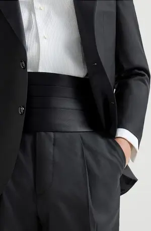 Brunello Cucinelli Cummerbund - Black