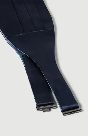 Brunello Cucinelli Cummerbund - Navy Blue