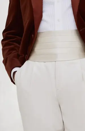 Brunello Cucinelli Cummerbund - Panama