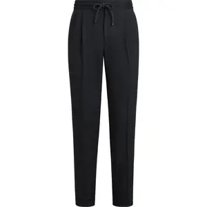 Brunello Cucinelli Trousers With Drawstring And Pleats - Anthracite