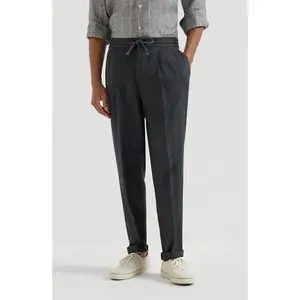 Brunello Cucinelli Chevron Bottoms For Men
