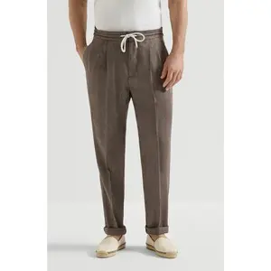 Brunello Cucinelli Chevron Bottoms For Men
