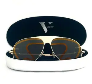 VULIWEAR Elevated Aviator Polarized Sunglasses - Zag